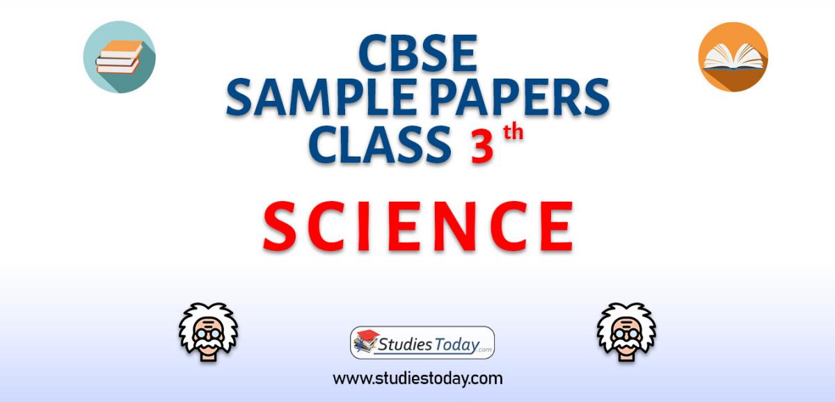 CBSE Sample Papers Class 3 Science PDF Solutions Download CBSE Sample Papers Class 3 Science PDF Solutions Download